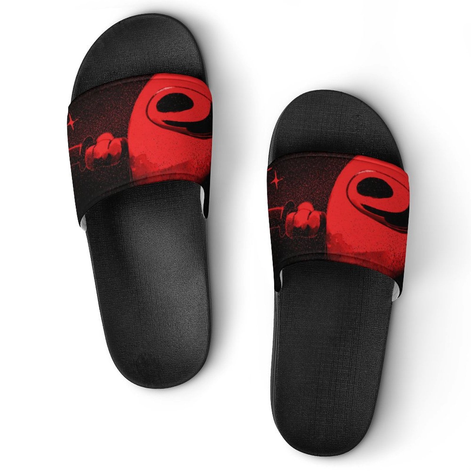 Mens Slippers,Gaming Among-Us Imposter Crewmate Slippers for Men,Mens ...