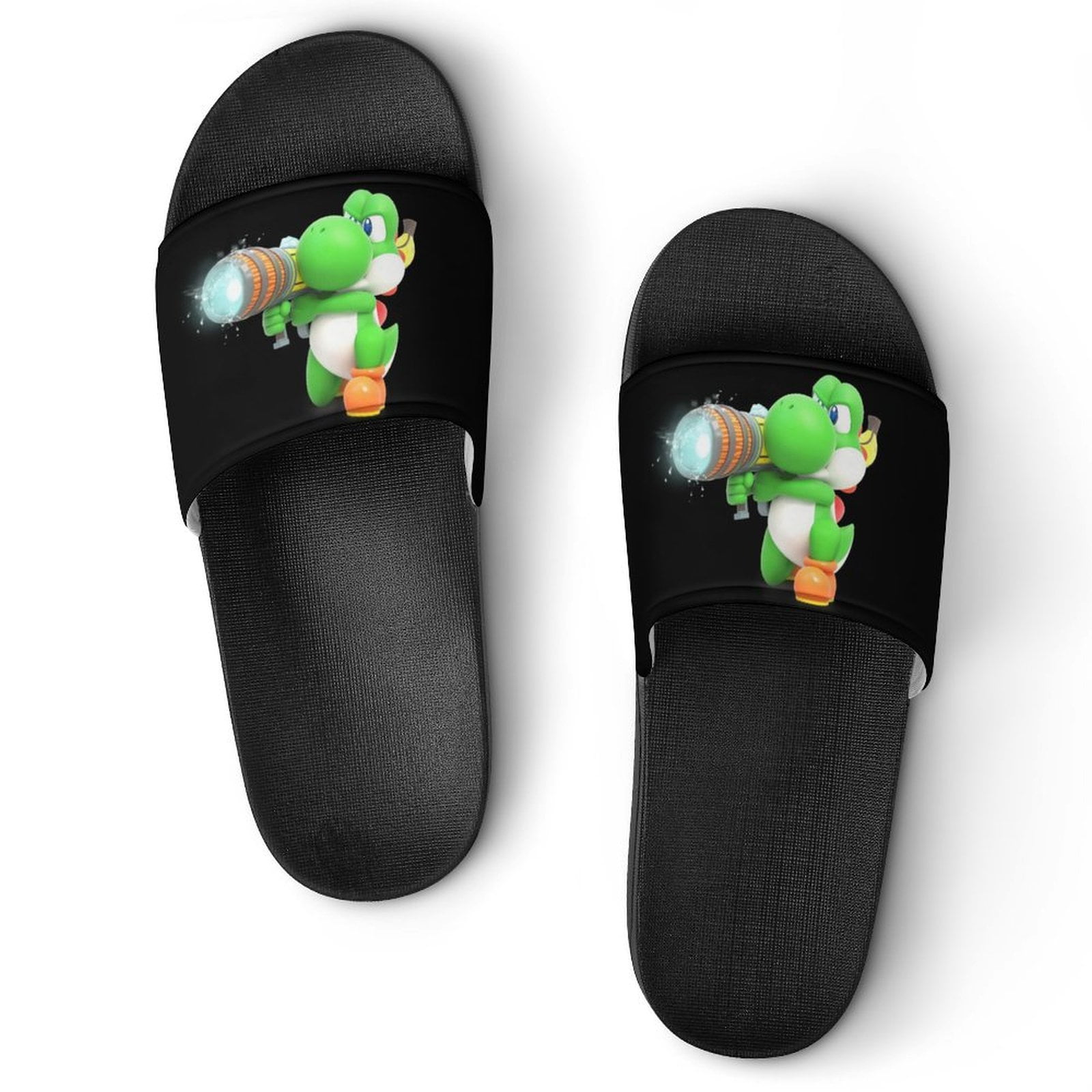 Mens Slippers,Mario Yoshi Slippers for Men,Funny Slide Sandals Non-Slip ...