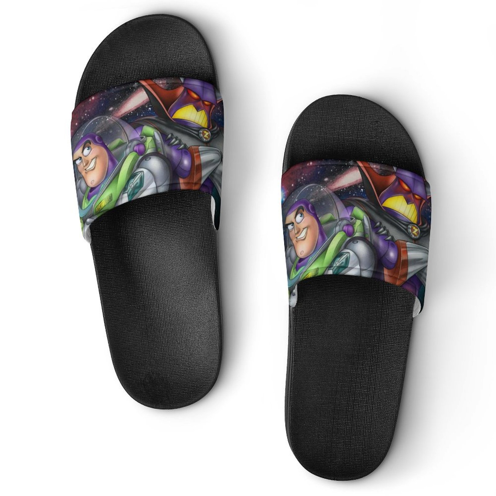 Mens Slippers,Pixar Toy Story Zurg Behind Buzz Lightyear Slippers for ...