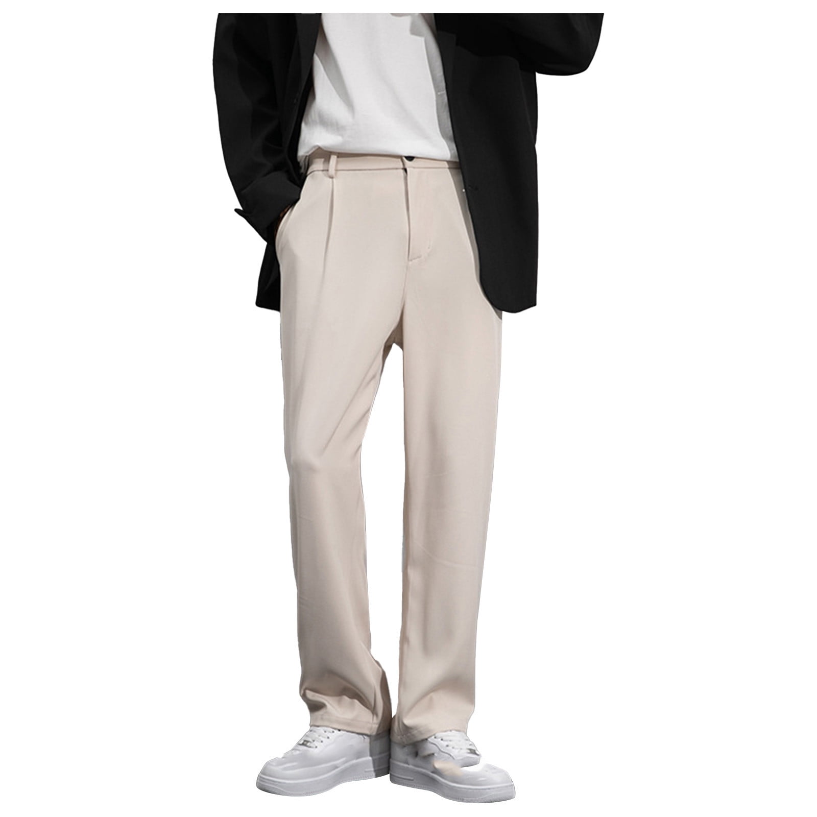 Mens Smart Pants,Formal Trousers for Men Casual Business Office Dress ...
