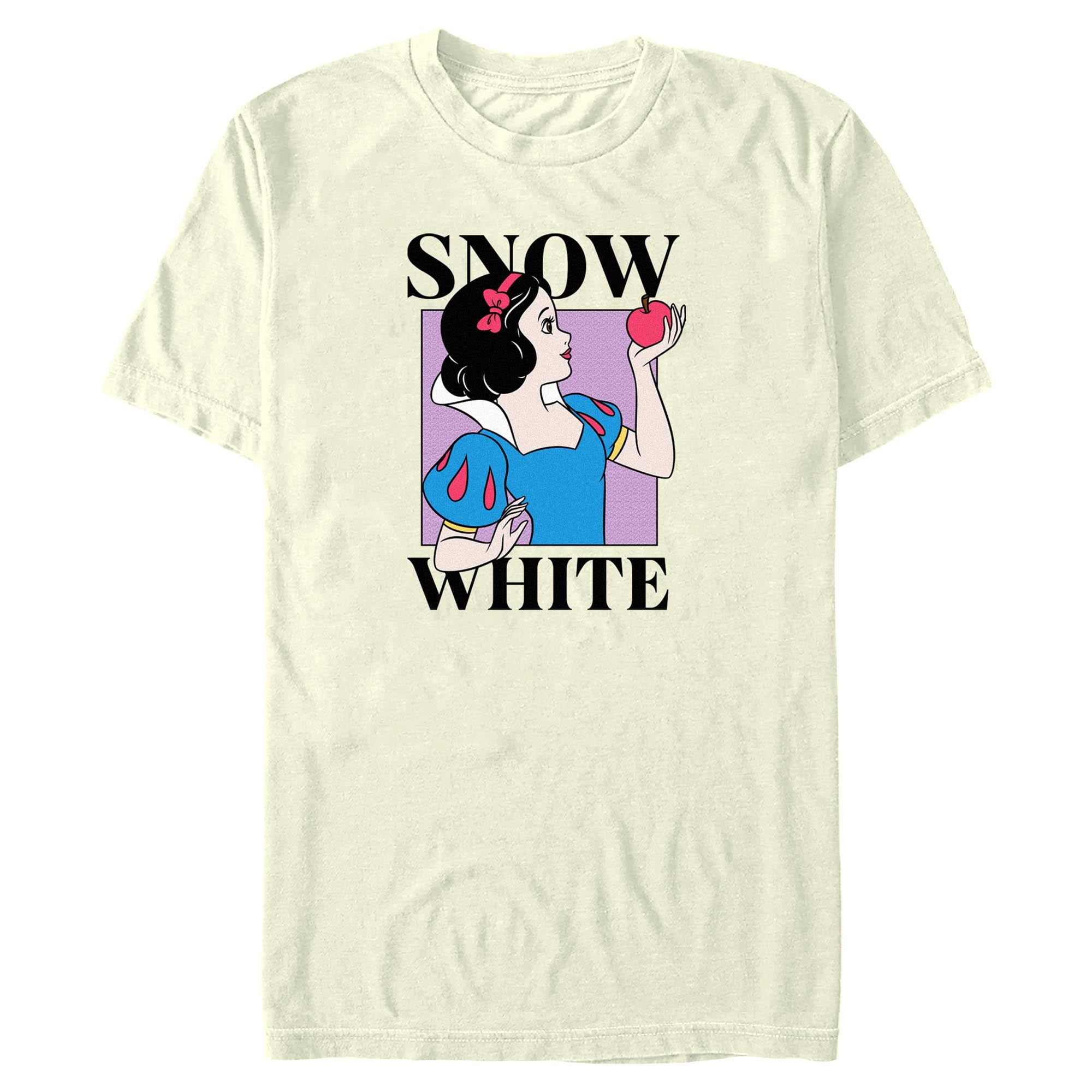 Mens Snow White and the Seven Dwarfs Large Name Logo T Shirt - Walmart.com