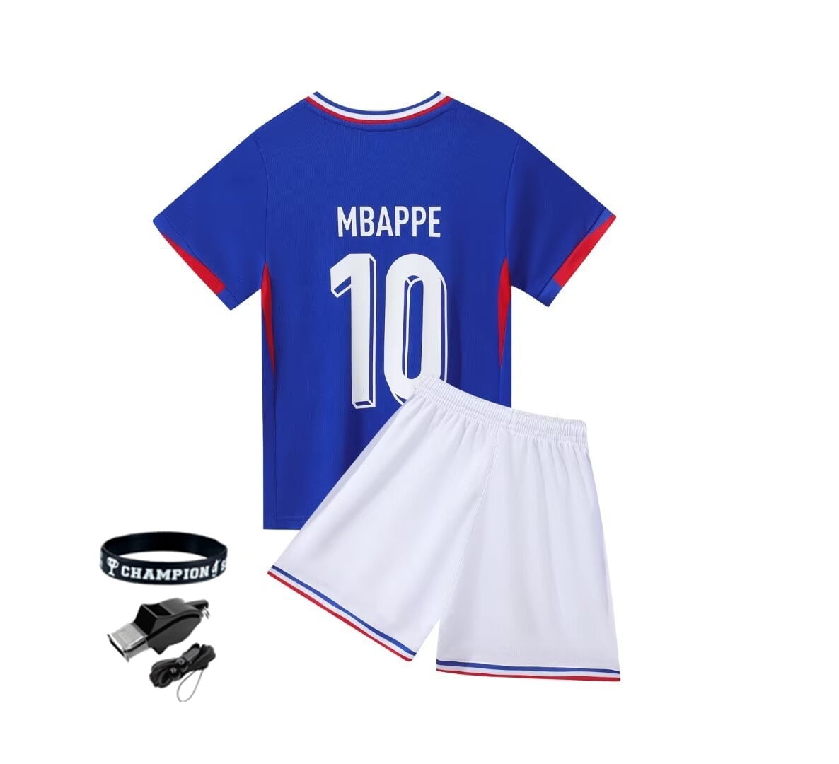 Mens Soccer Jersey EURO2024 Boys Football Uniforms For MBAPPE Fan Shirt ...