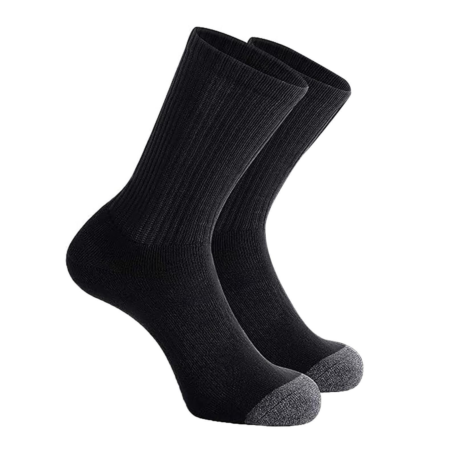 Mens Socks Size 10-13! Yigetop Men's Medium Tube Socks Solid Color ...