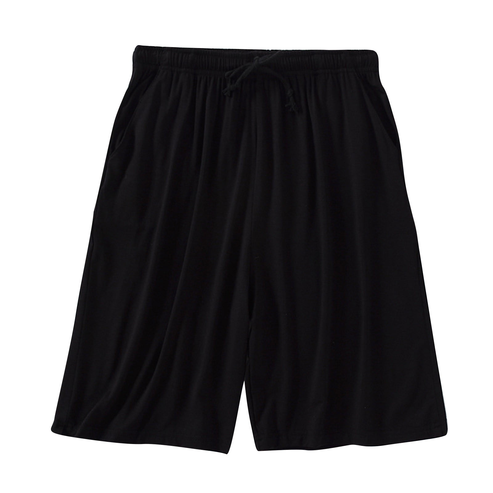Mens Soft Pajama Shorts Lightweight Lounge Short Pant with Drawstring ...