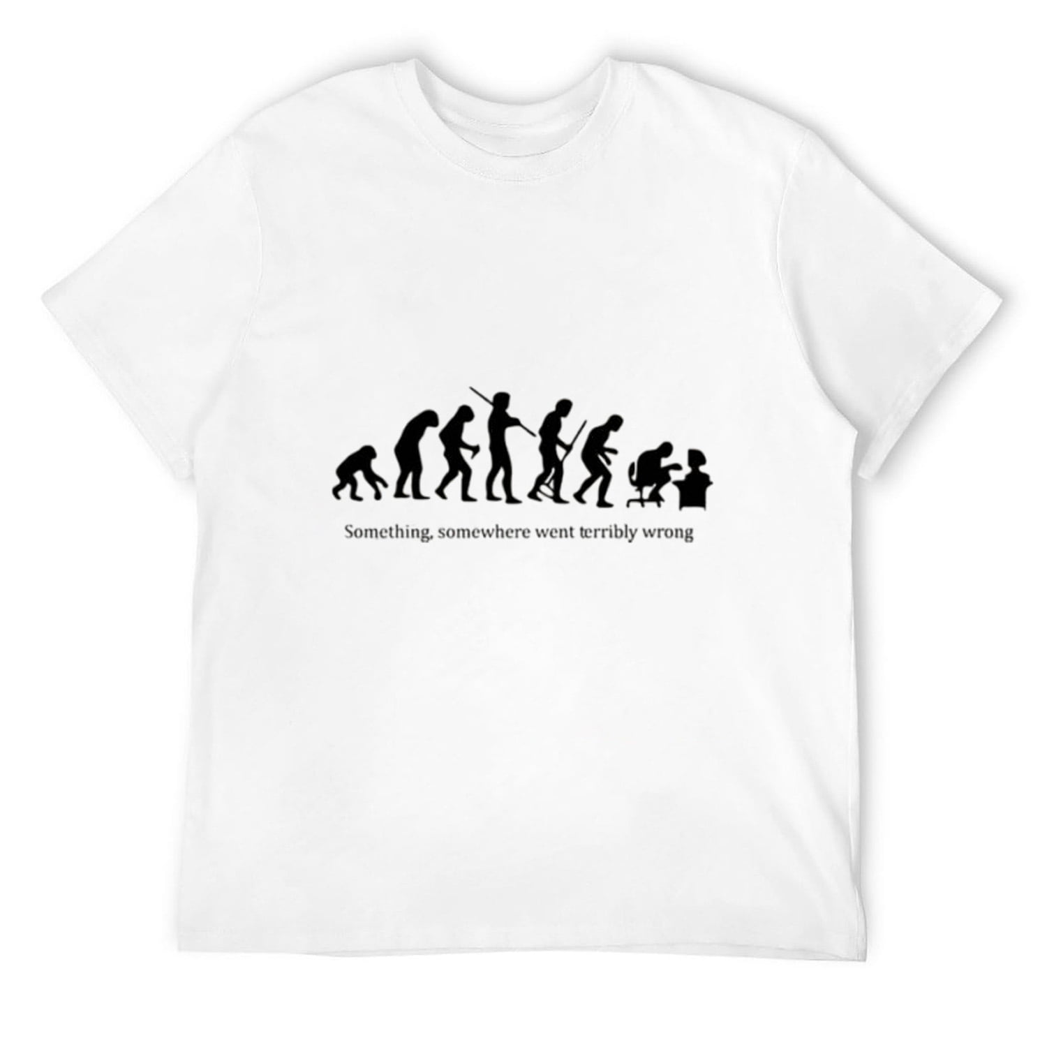 Mens Something Somewhere Went Terribly Wrong Shirt, Cons Of Technology ...