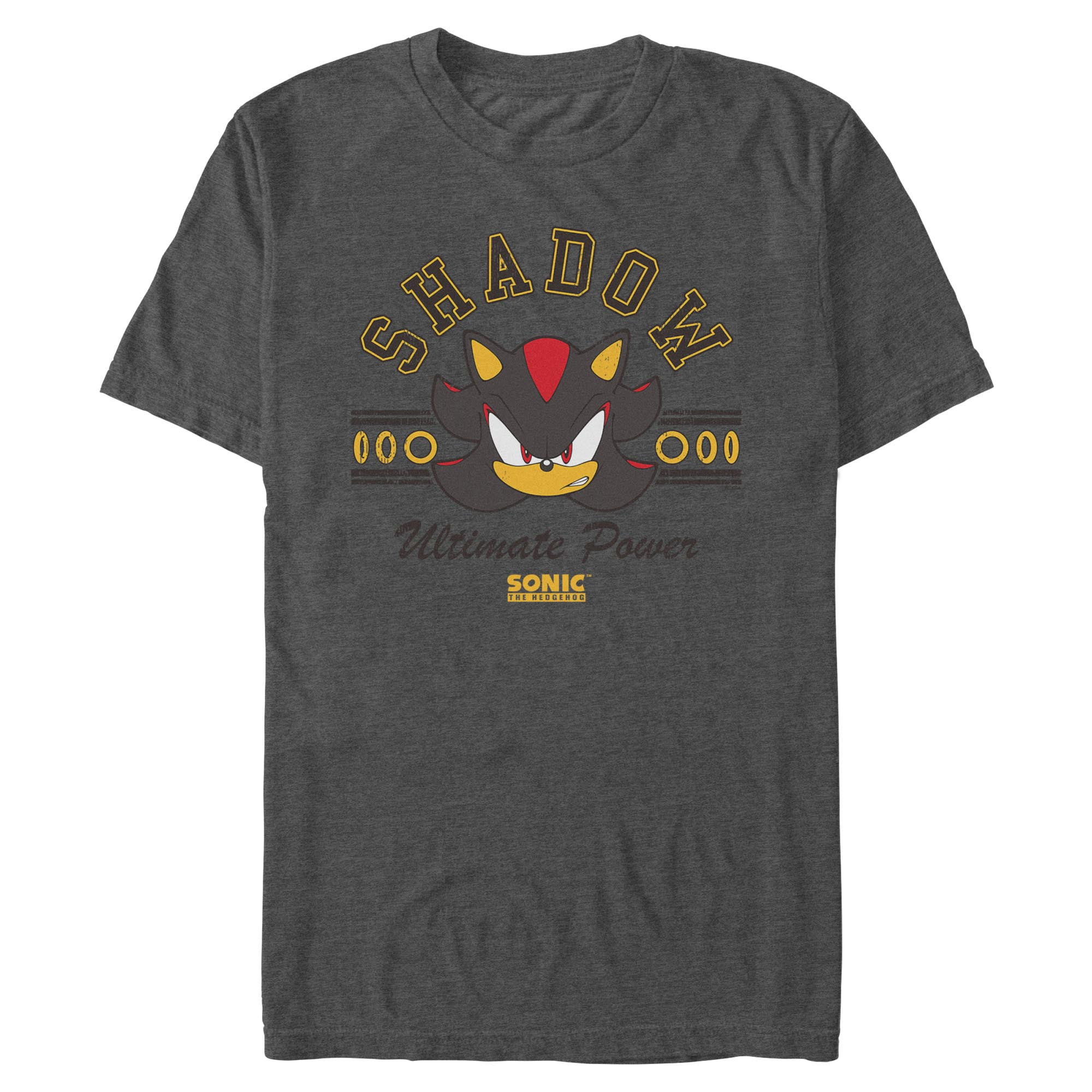 Mens Sonic the Hedgehog Shadow Ultimate Power T Shirt - Walmart.com