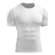 Uccdo Women Compression Sports Fitness Yoga Short Sleeve Tight T Shirts ...