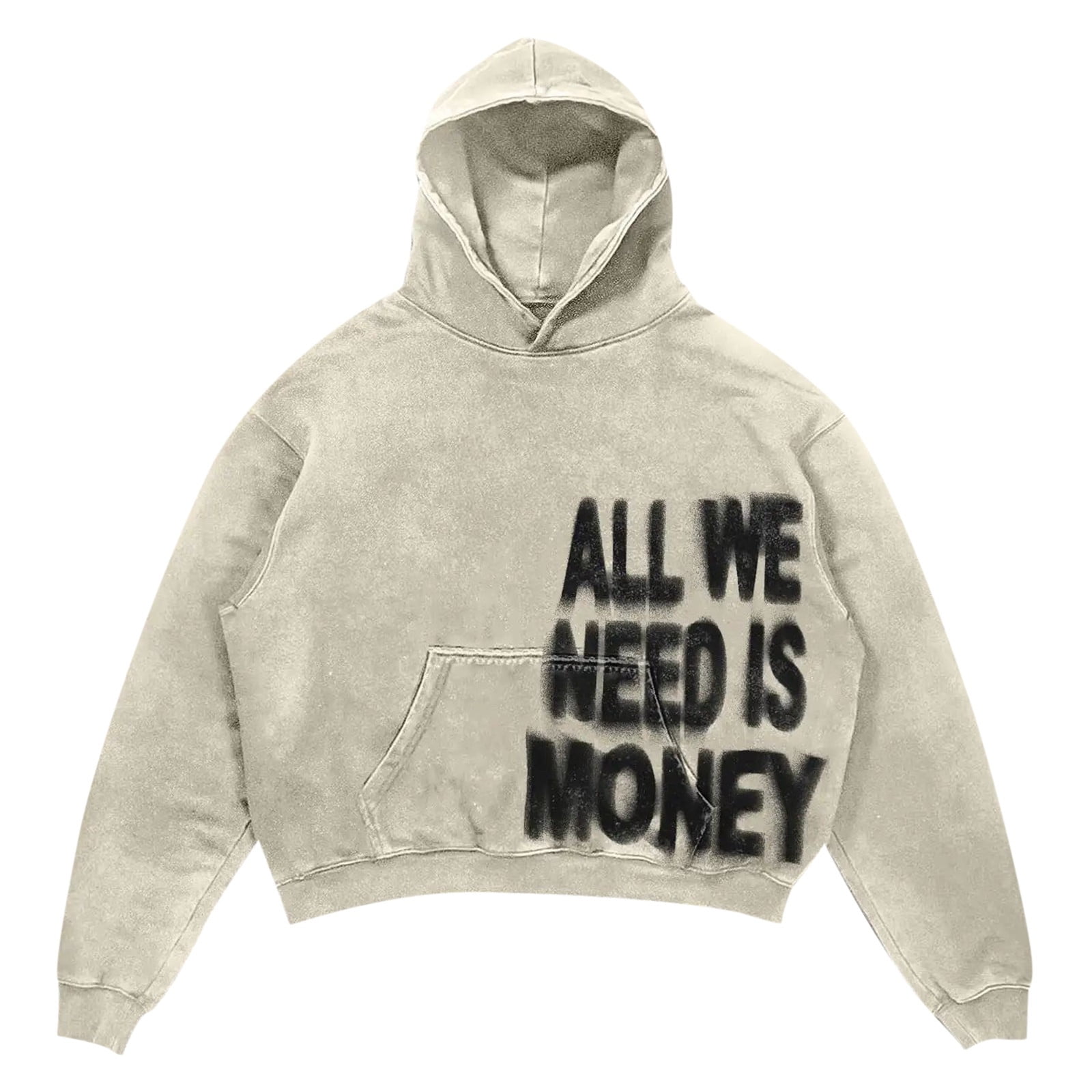 Mens Sports Hoodie Letter Print Hooded Sweatshirt Fashion Streetwear ...
