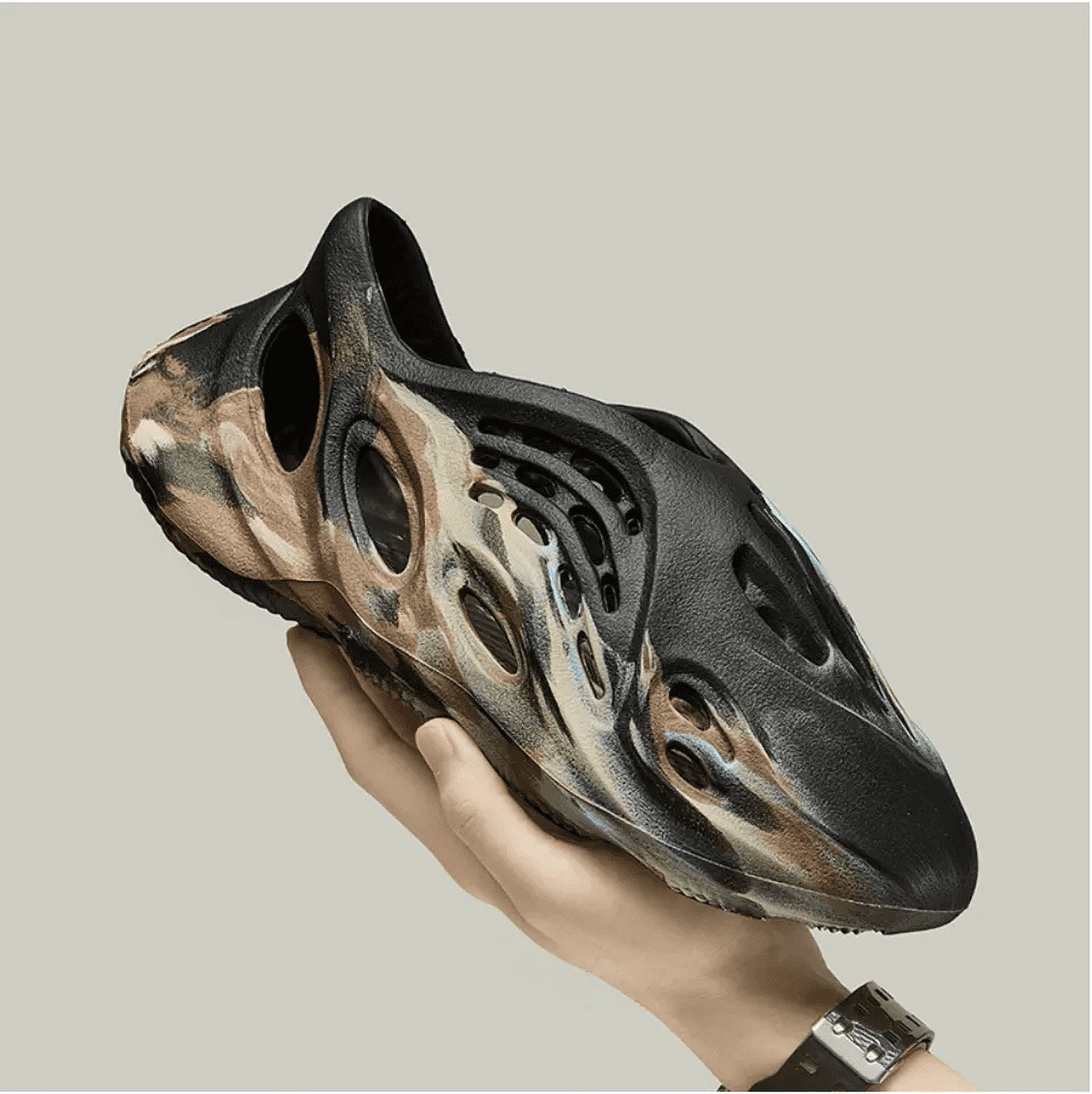 Mens Sports Running Shoes Mens Hole Shoes Sandals Outer Wear Thick Sole ...