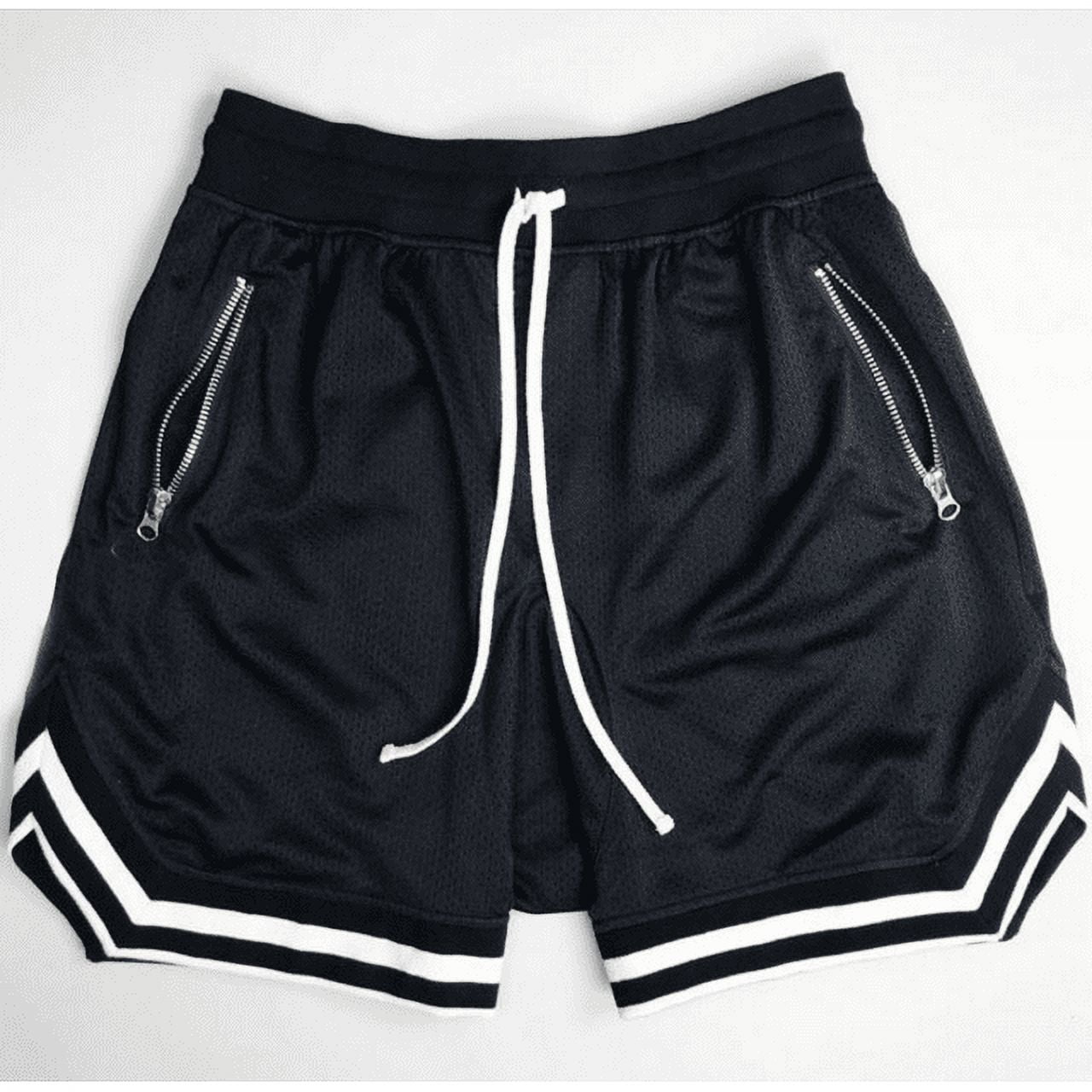 Mens Sports Shorts Breathable Athletic Gym Shorts Loose Fit Running ...