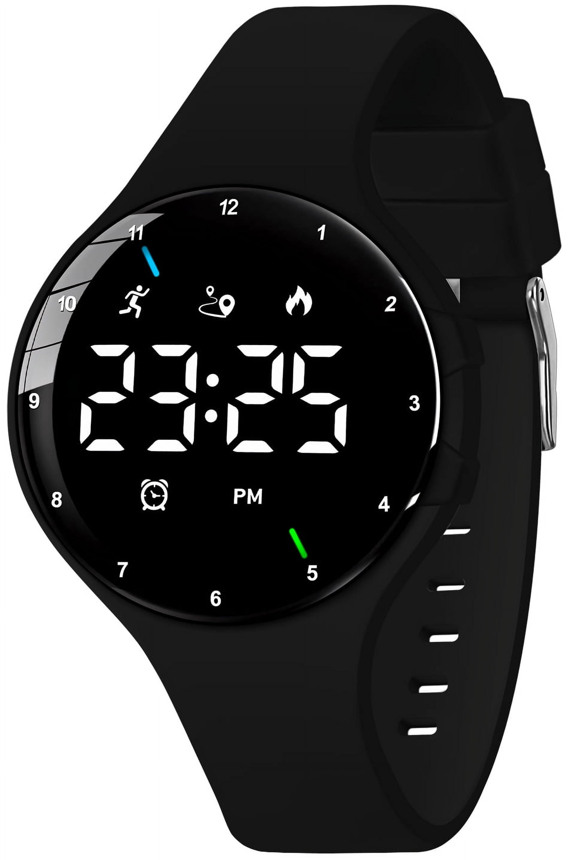 Mens Sports Watches, Digital Watch with Timer, Dual Vibrating Alarms ...
