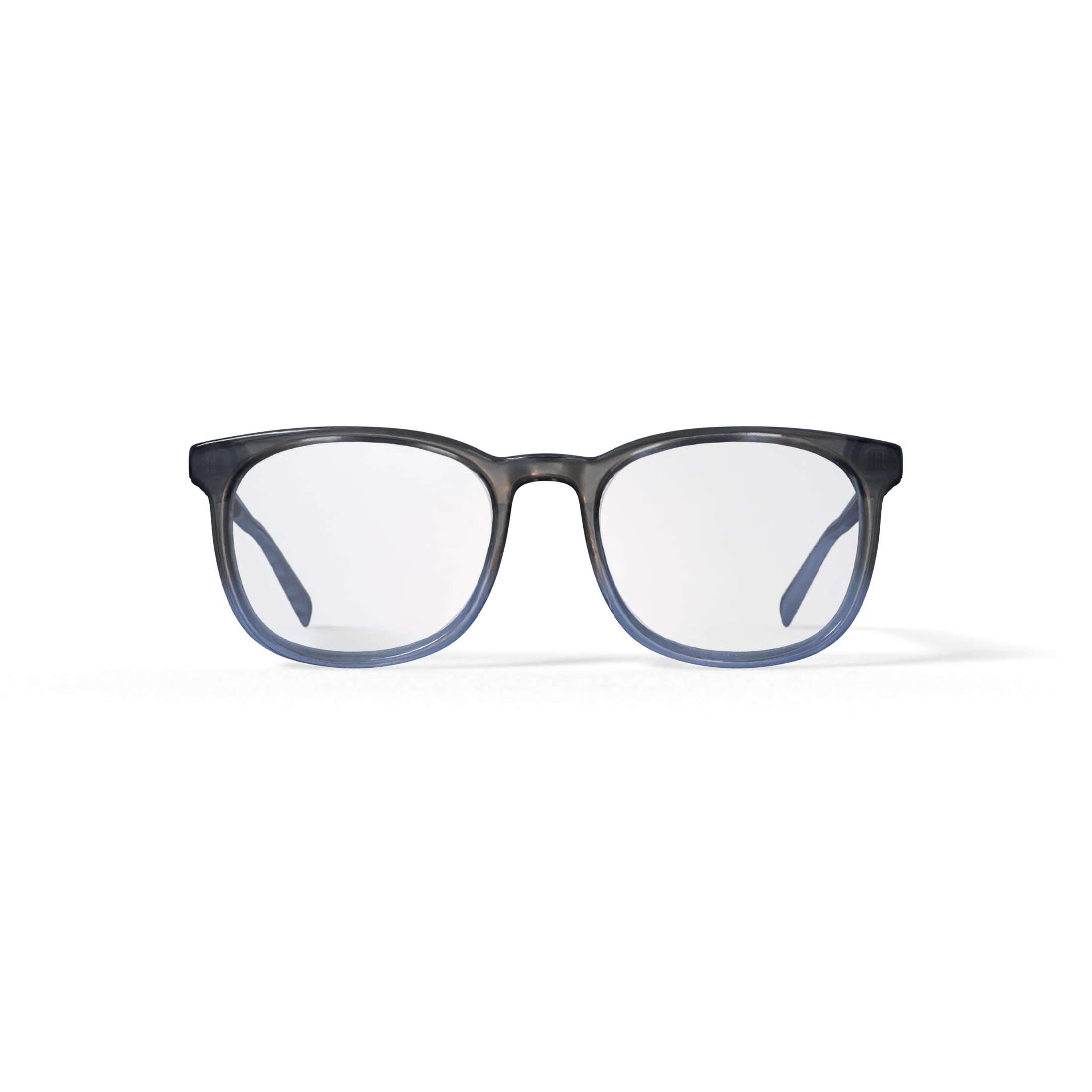 Walmart Men's Colin Square Prescription Eyeglasses with Case, Green ...