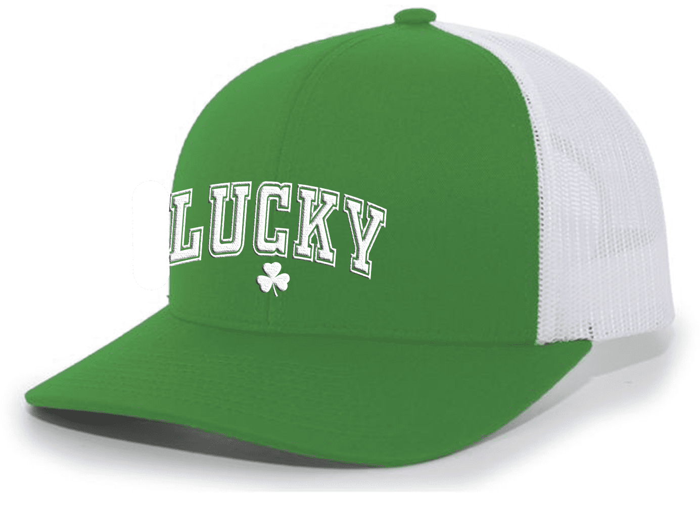 Mens St. Patrick's Day Hat Lucky Saint Patrick's Green Shamrock 4 Leaf ...