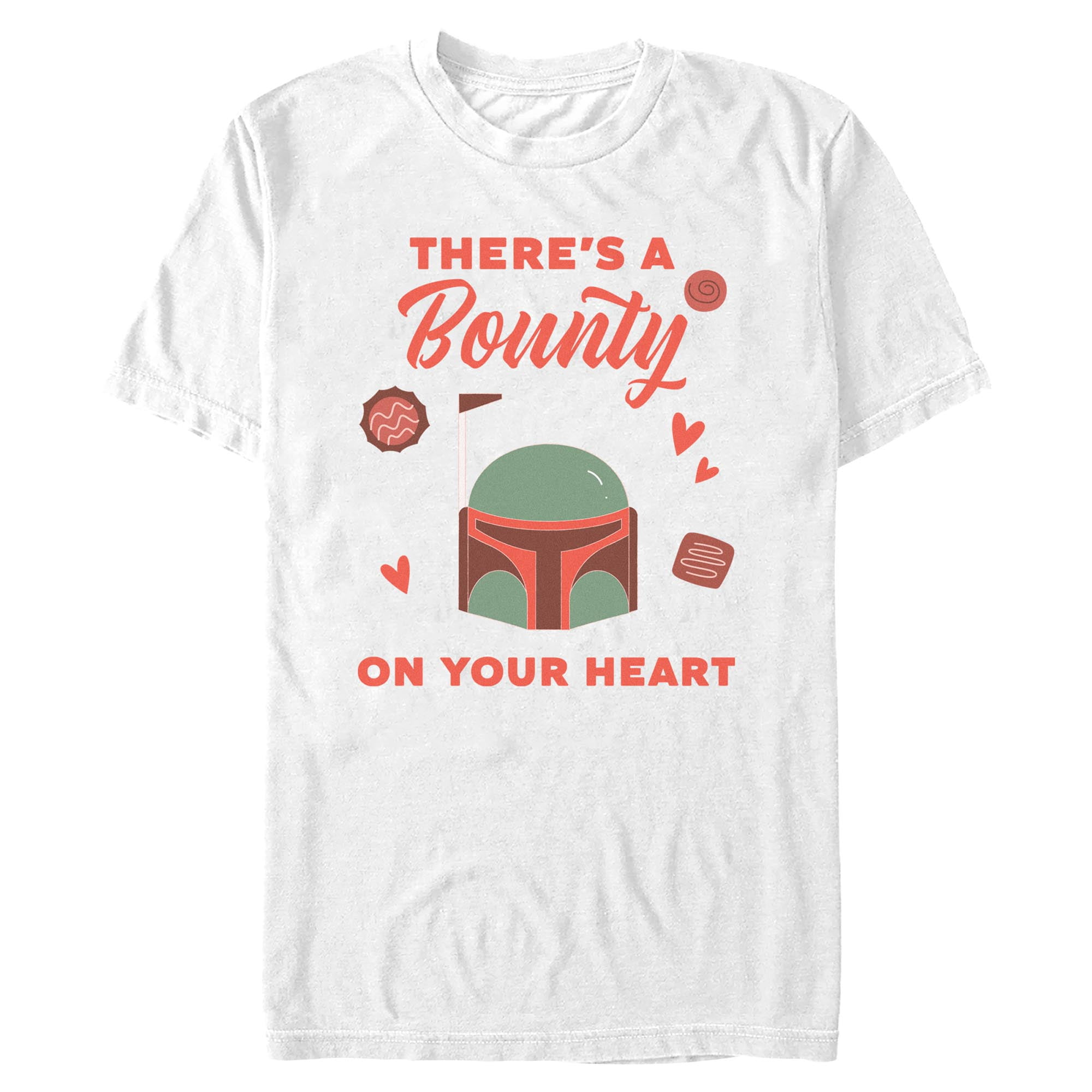 Mens Star Wars There's A Bounty On Your Heart T Shirt - Walmart.com