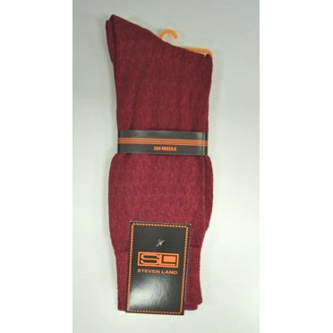 6 Pairs Men's Dress Socks, Multi-Color Prints, Size 10-13, Ideal for ...