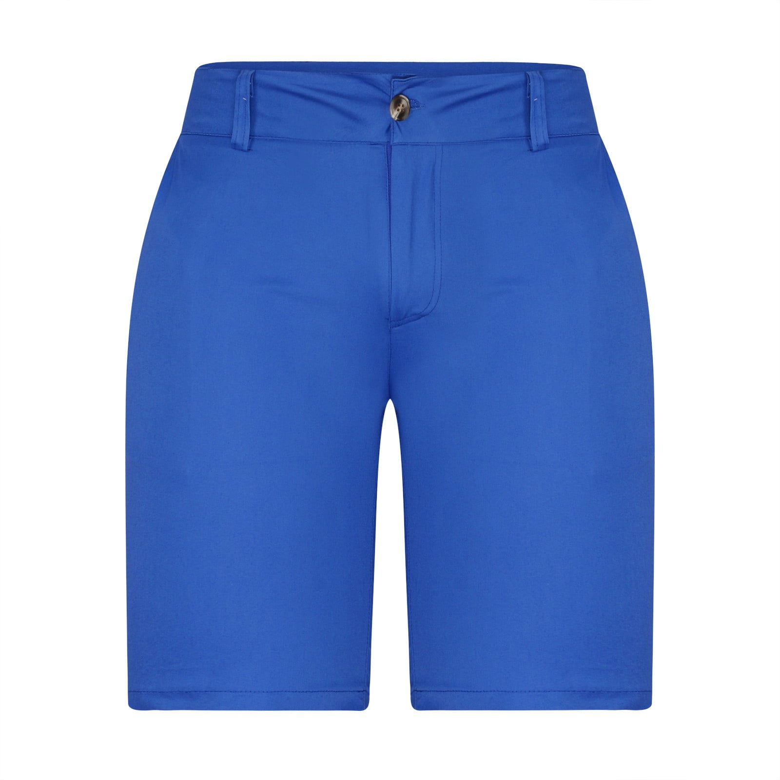 Mens Summer Golf Shorts Slim-Fit Flat-Front Shorts Comfort Stretch ...