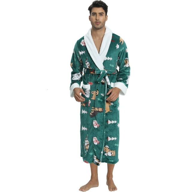 Mens Summer Robes Lightweight Mens Robe Lightweight Bath Robe Robe ...