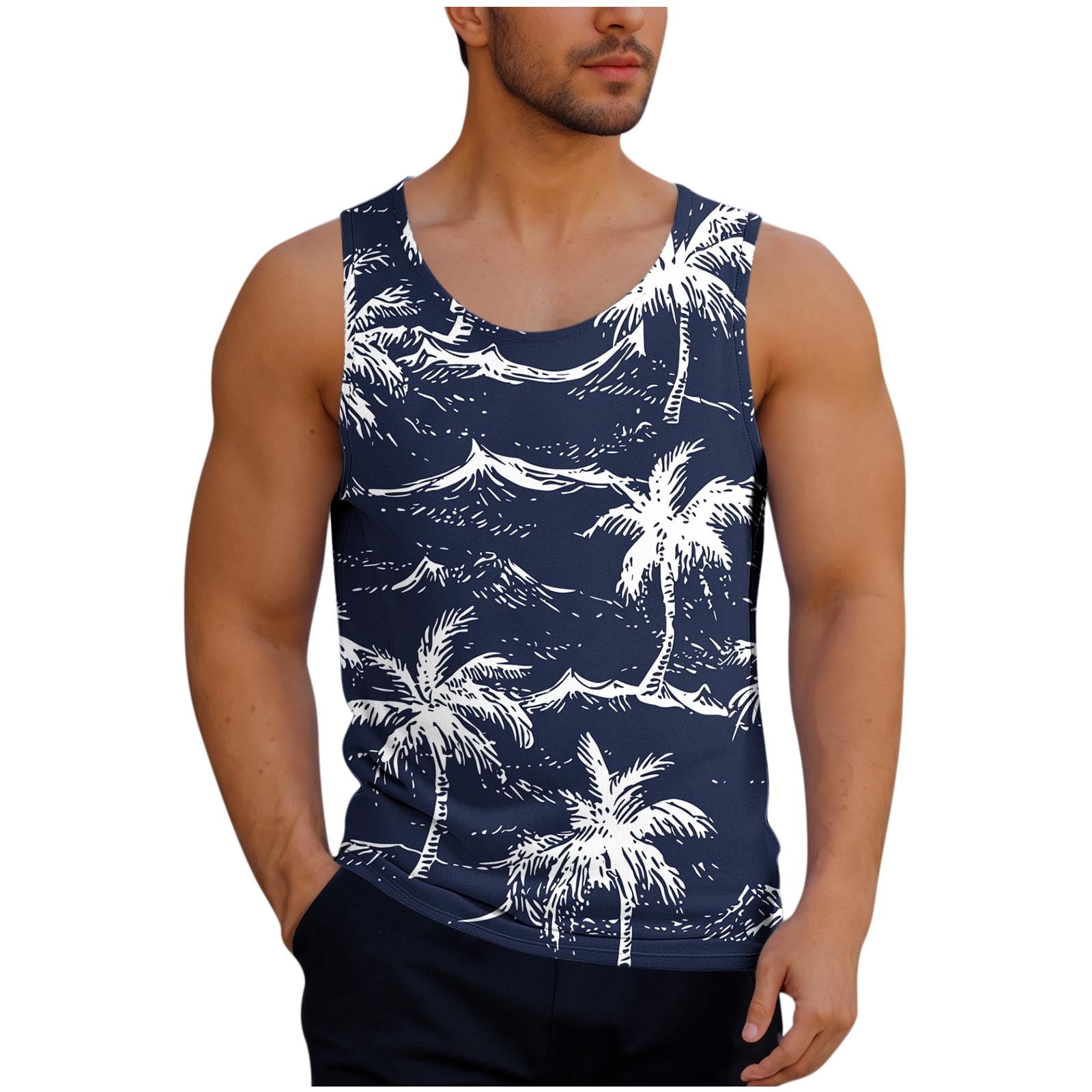 Mens Summer Shirts Short Sleeve Crop Tops for Men Trendy Summer Work ...