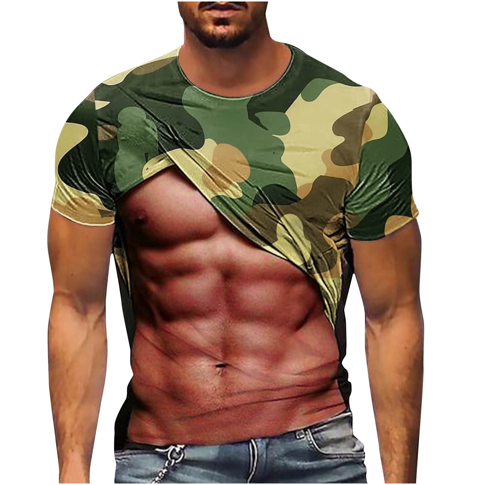 Mens Summer Tops Casual With Sleeves Professional Work Blouses for Men ...