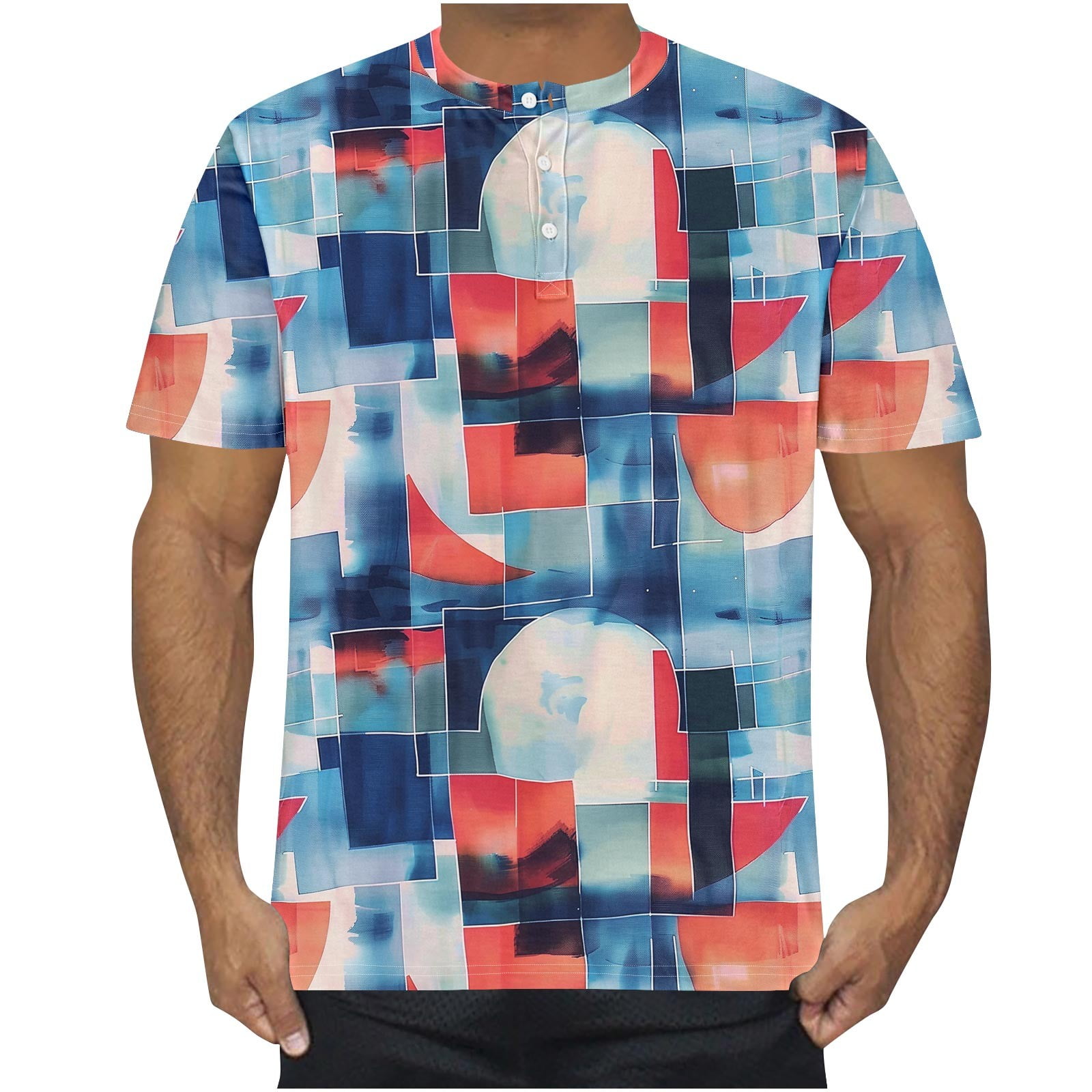 Mens Summer Tops Trendy Elegant Blouses for Men Plus Size Shirts for ...