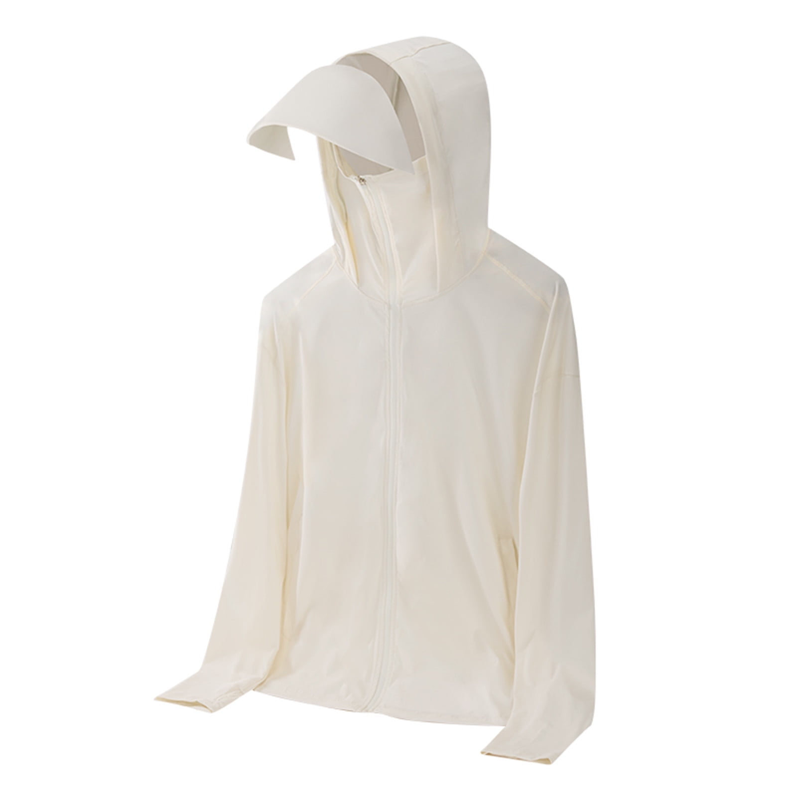Mens Sun Protection Hoodie UPF 50+ Long Sleeve Sun Shirts with Mask ...