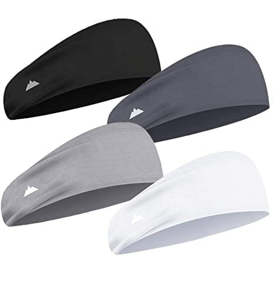 Tough Headwear Men's Sweat Bands - Performance Headbands for Men - Pack ...