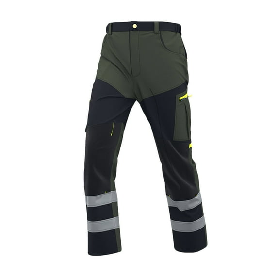 Mens Sweatpants, Construction Work Pants for Men Hi Vis Reflective High ...