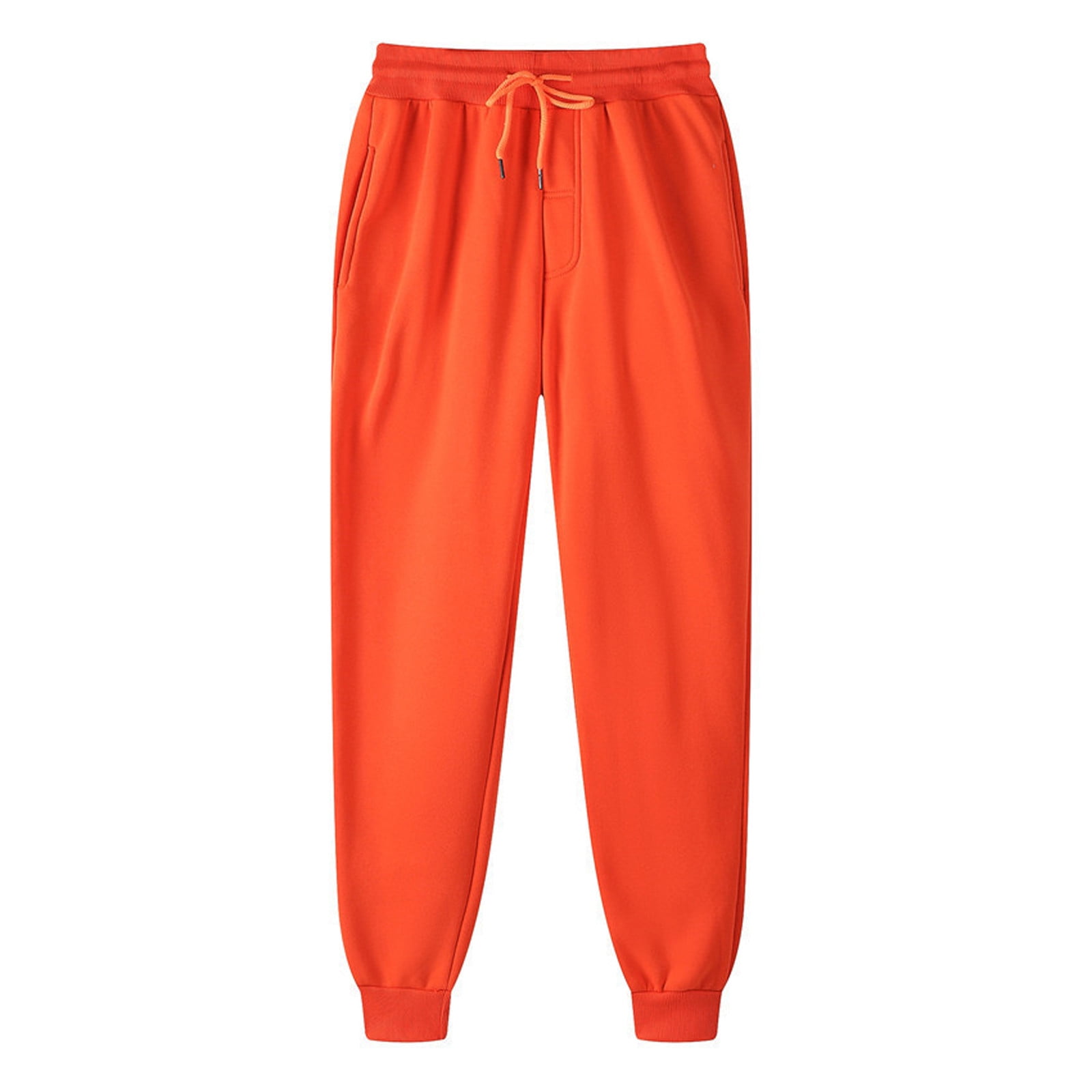 Mens Sweatpants Cotton Fleece Active Athletic Workout Jogger Sweatpants ...