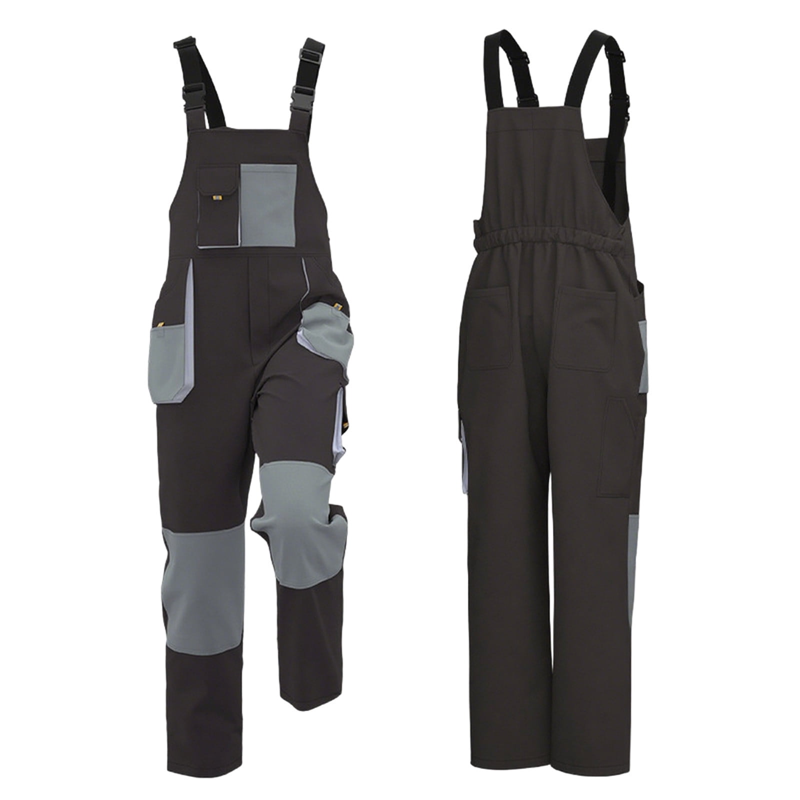 Mens Sweatpants, Men's Bib Overalls Baggy Loose Fit Casual Workwear ...