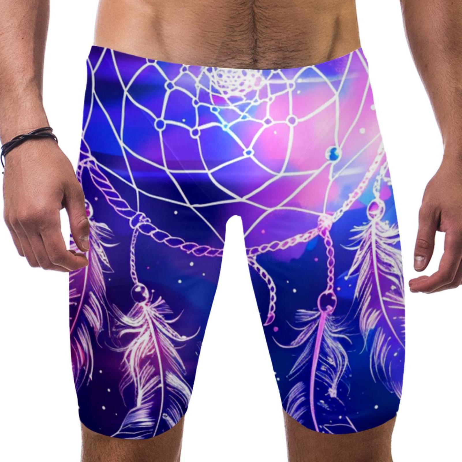 Mens Swim Briefs, Mens Bikini Swimwear, Galaxy Purple Pink Dream ...