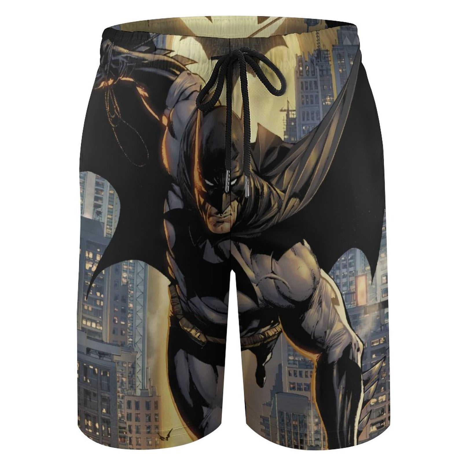 Mens Swim Trunks,Batman Boys Swim Trunks with Boxer Brief Liner ...