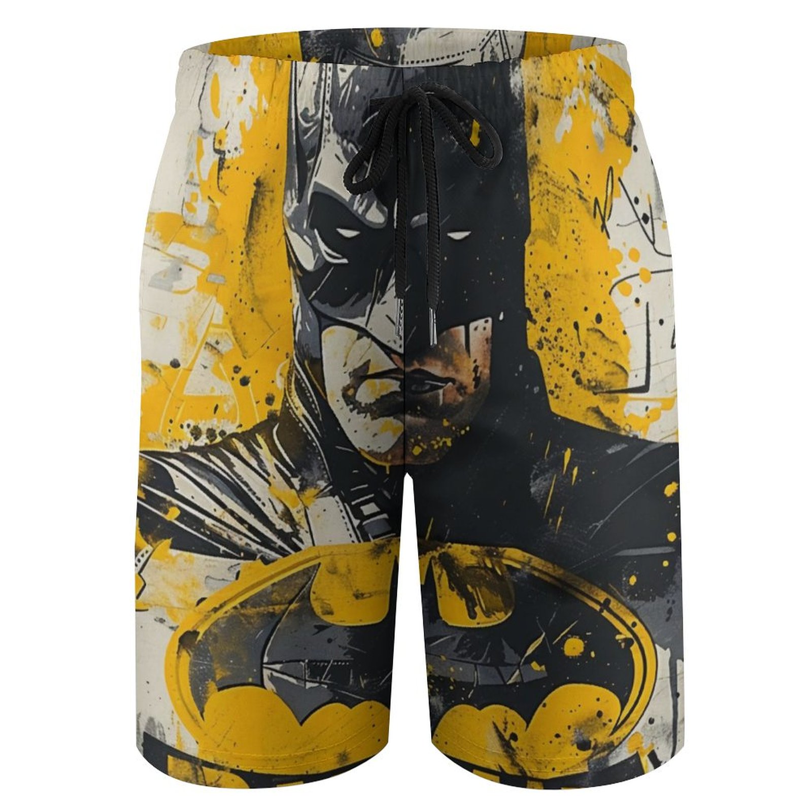 Mens Swim Trunks,Batman Graffiti for Urban Style Boys Swim Trunks with ...
