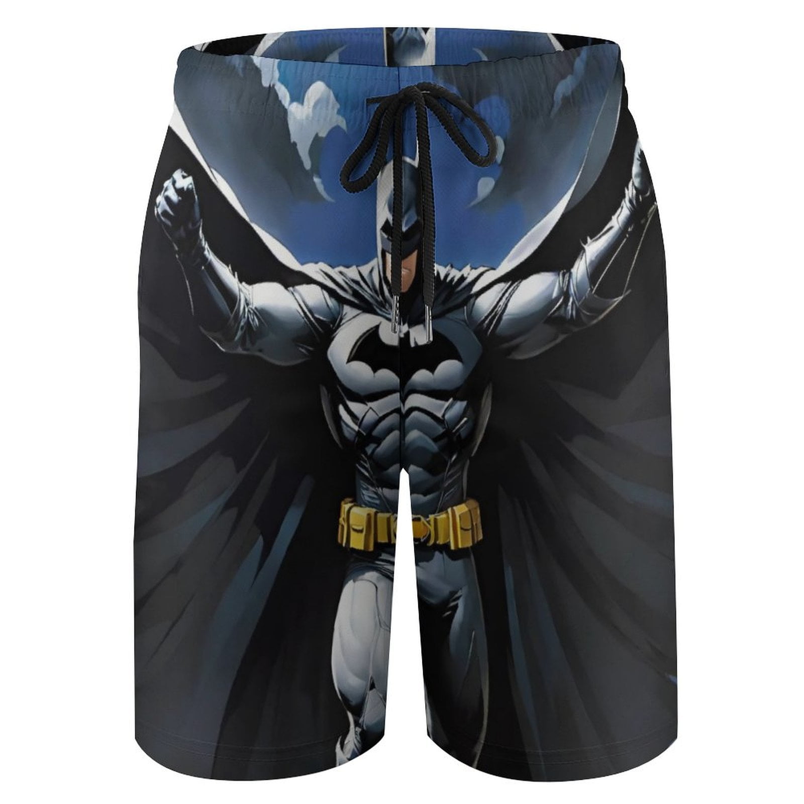 Mens Swim Trunks,Batman Wallpaper Digital Boys Swim Trunks Compression ...