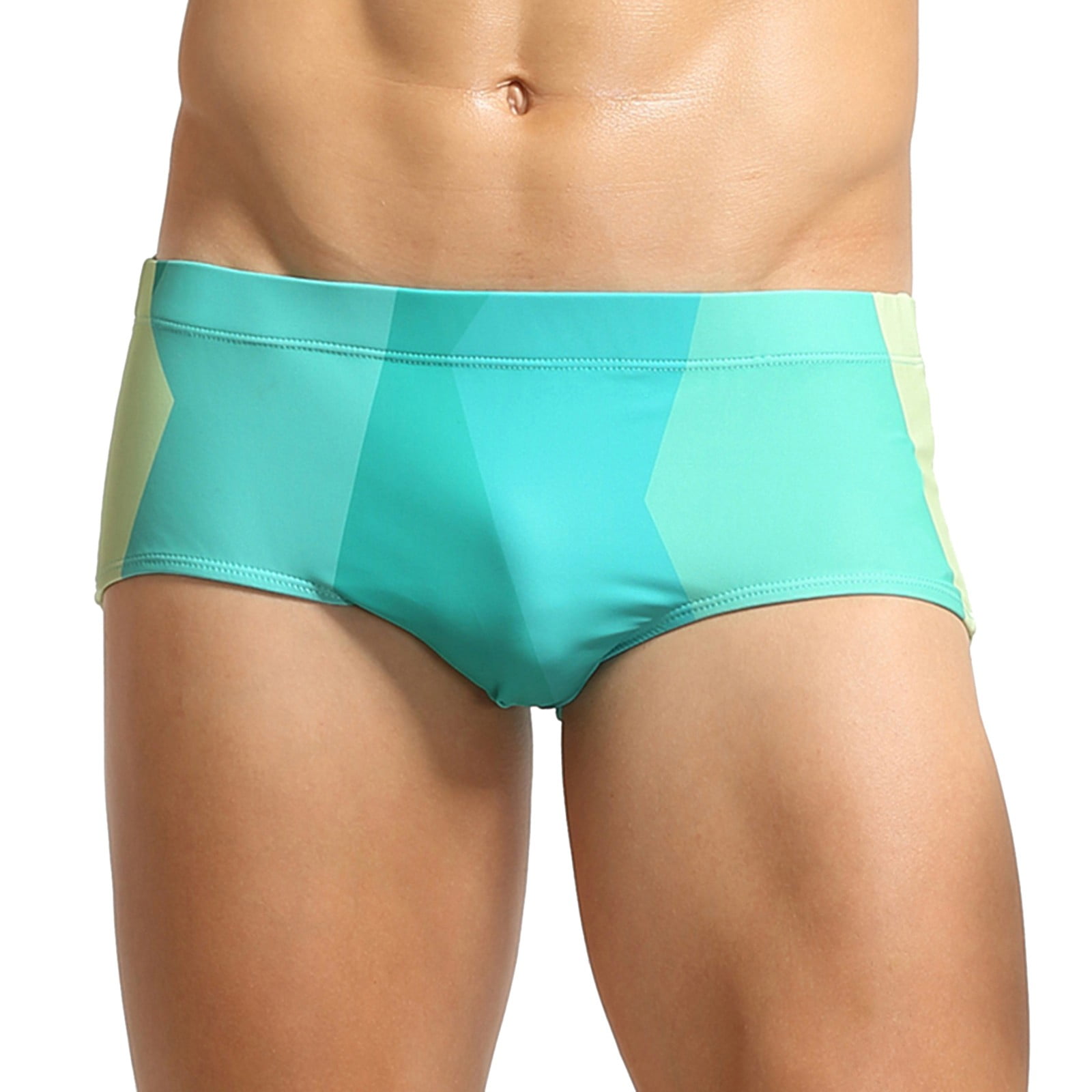 Mens Swim Trunks Breathable Pants Swimwear Slim Wear Briefs Swimsuit