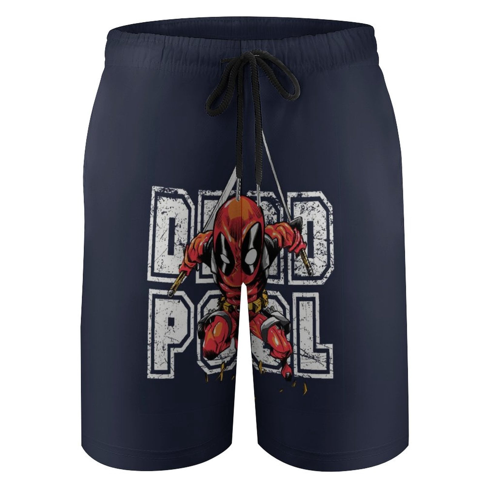 Mens Swim Trunks,Cartoon Deadpool Boys Swim Trunks Compression Liner ...