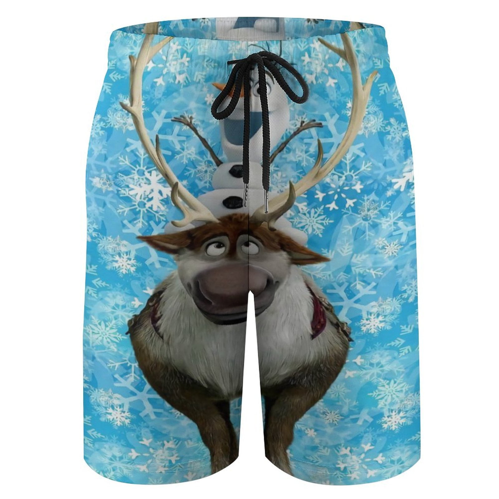 Mens Swim Trunks,Frozen Olaf Boys Swim Trunks Swim Shorts Quick Dry ...