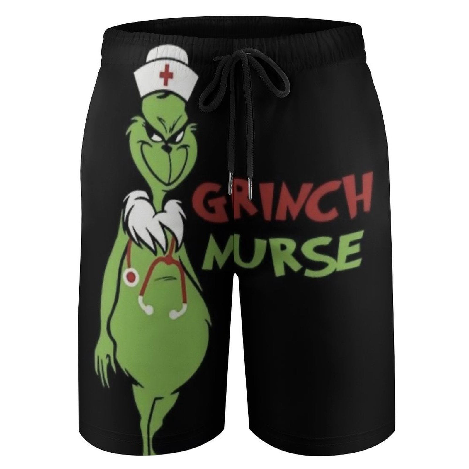 Mens Swim Trunks,GRINCH MURSE Boys Swim Trunks with Compression Liner ...