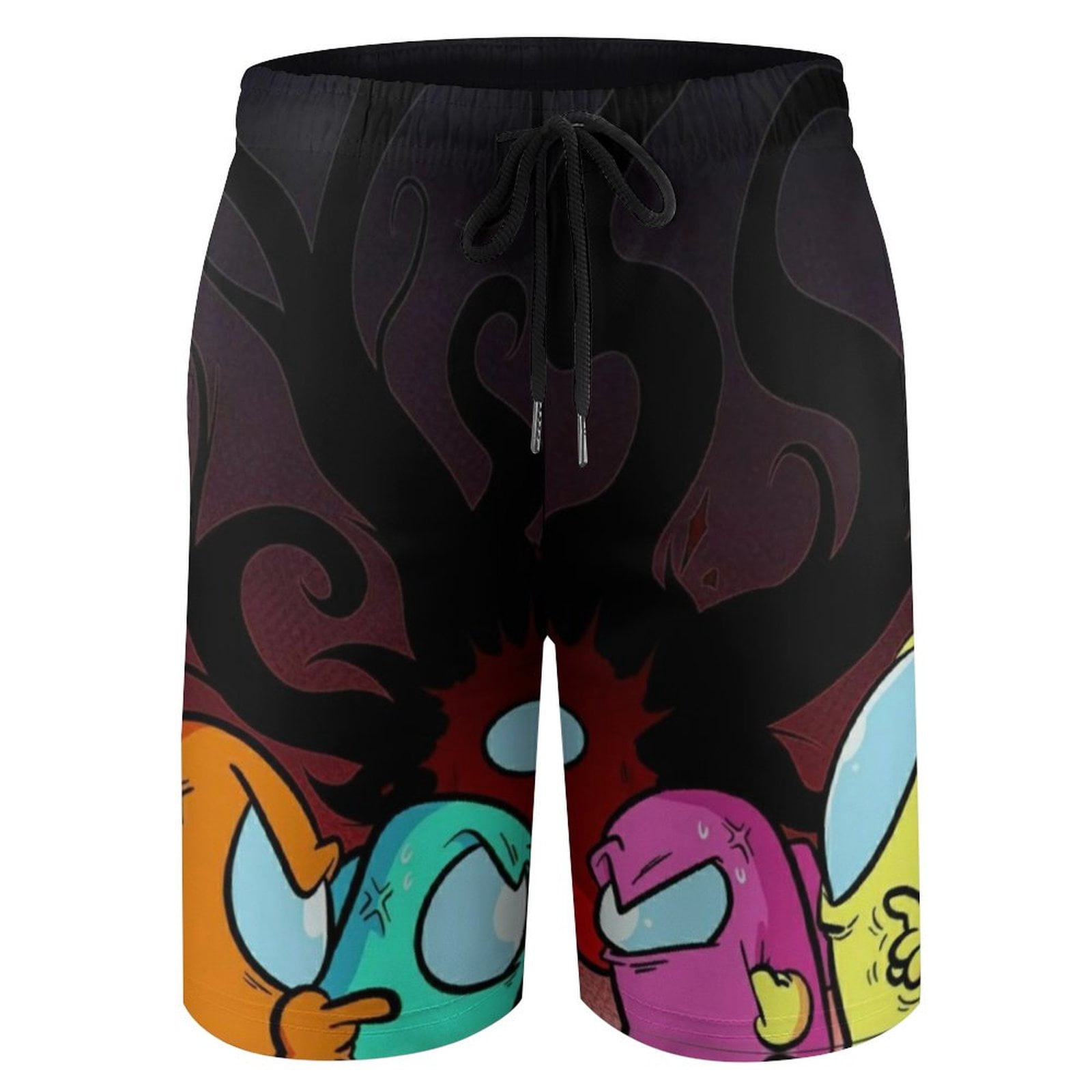 Mens Swim Trunks,Gaming Among Us Angry Boys Swim Trunks Compression ...