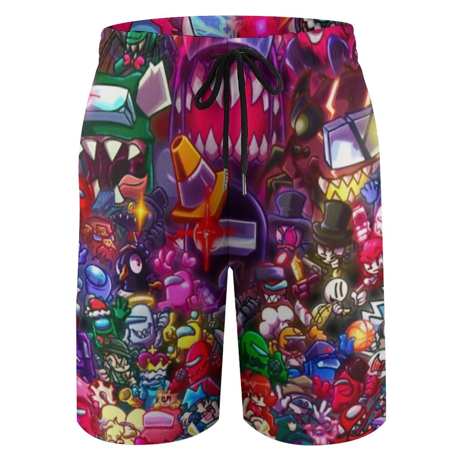 Mens Swim Trunks,Gaming Among-Us Imposter Crewmate Boys Swim Trunks ...
