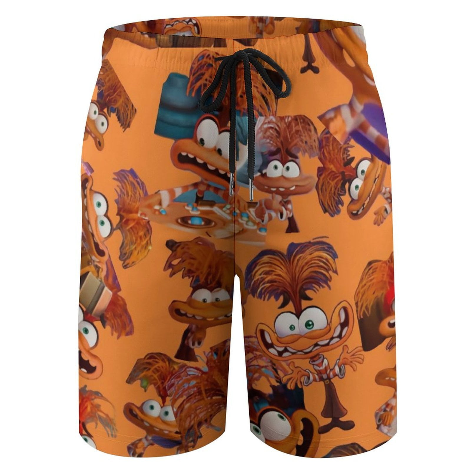 Mens Swim Trunks,Inside Out Anxiety Boys Swim Trunks Compression Liner ...