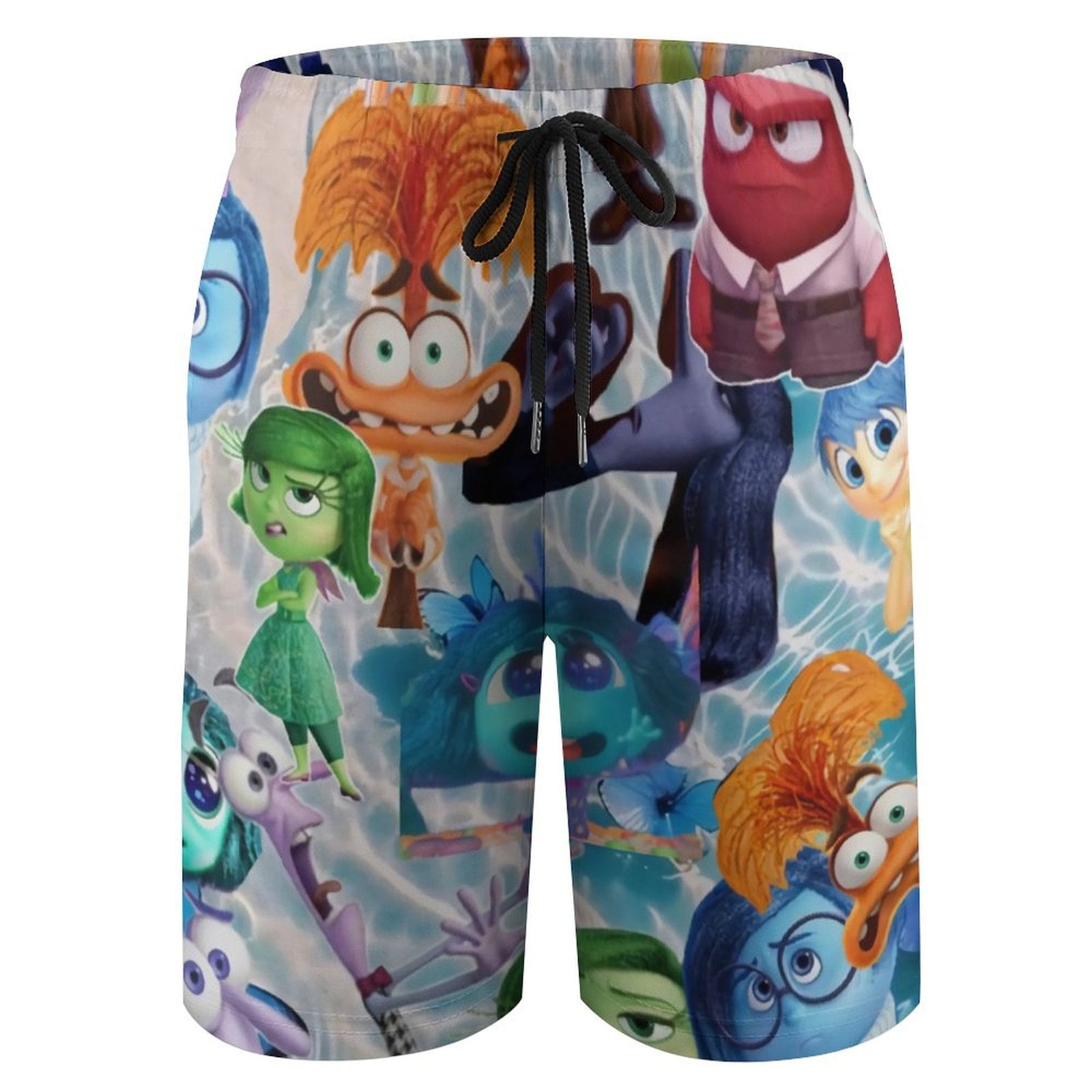 Mens Swim Trunks,Inside Out Wallpaper Boys Swim Trunks Compression ...