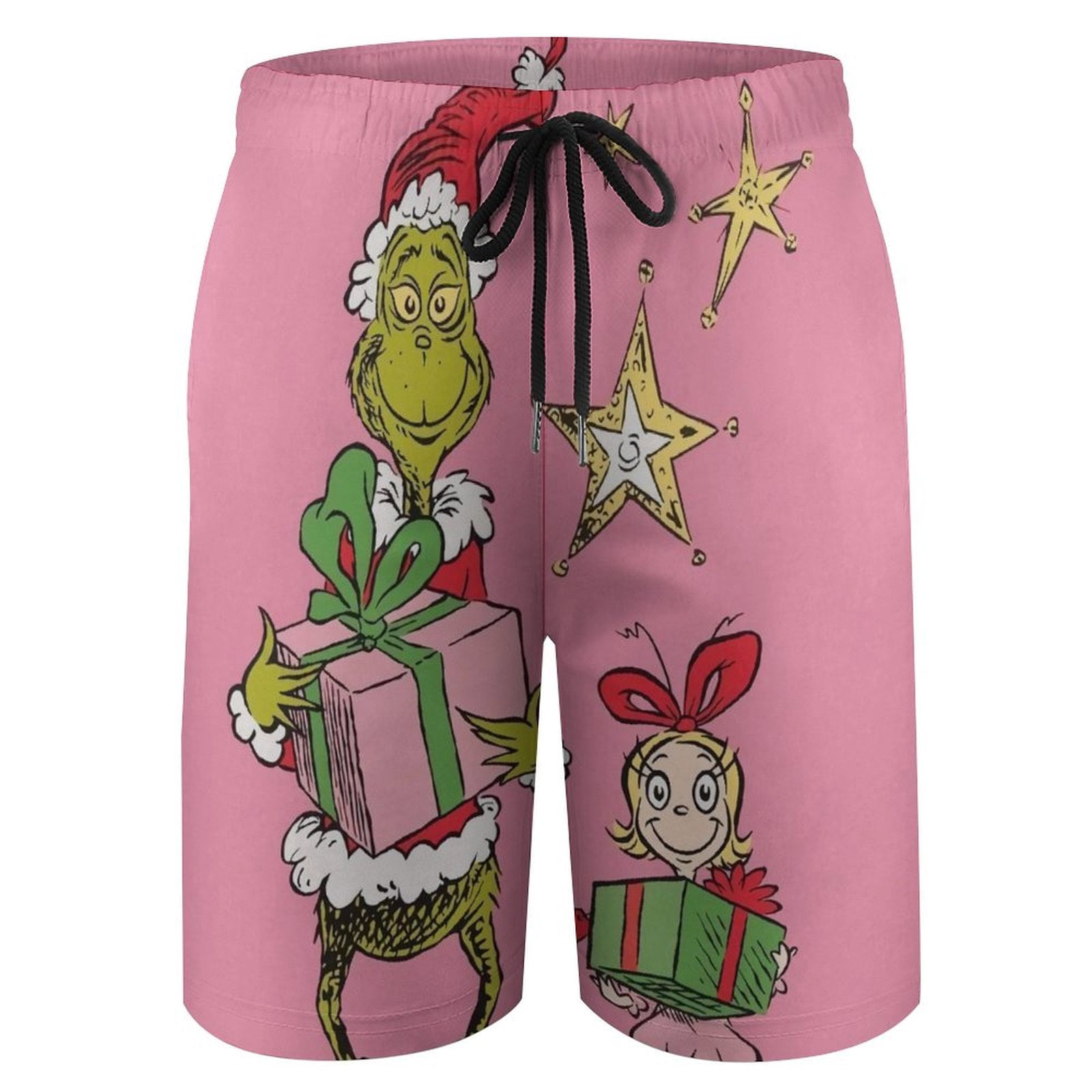 Mens Swim Trunks,Merry Christmas Grinch Boys Swim Trunks Swim Shorts ...