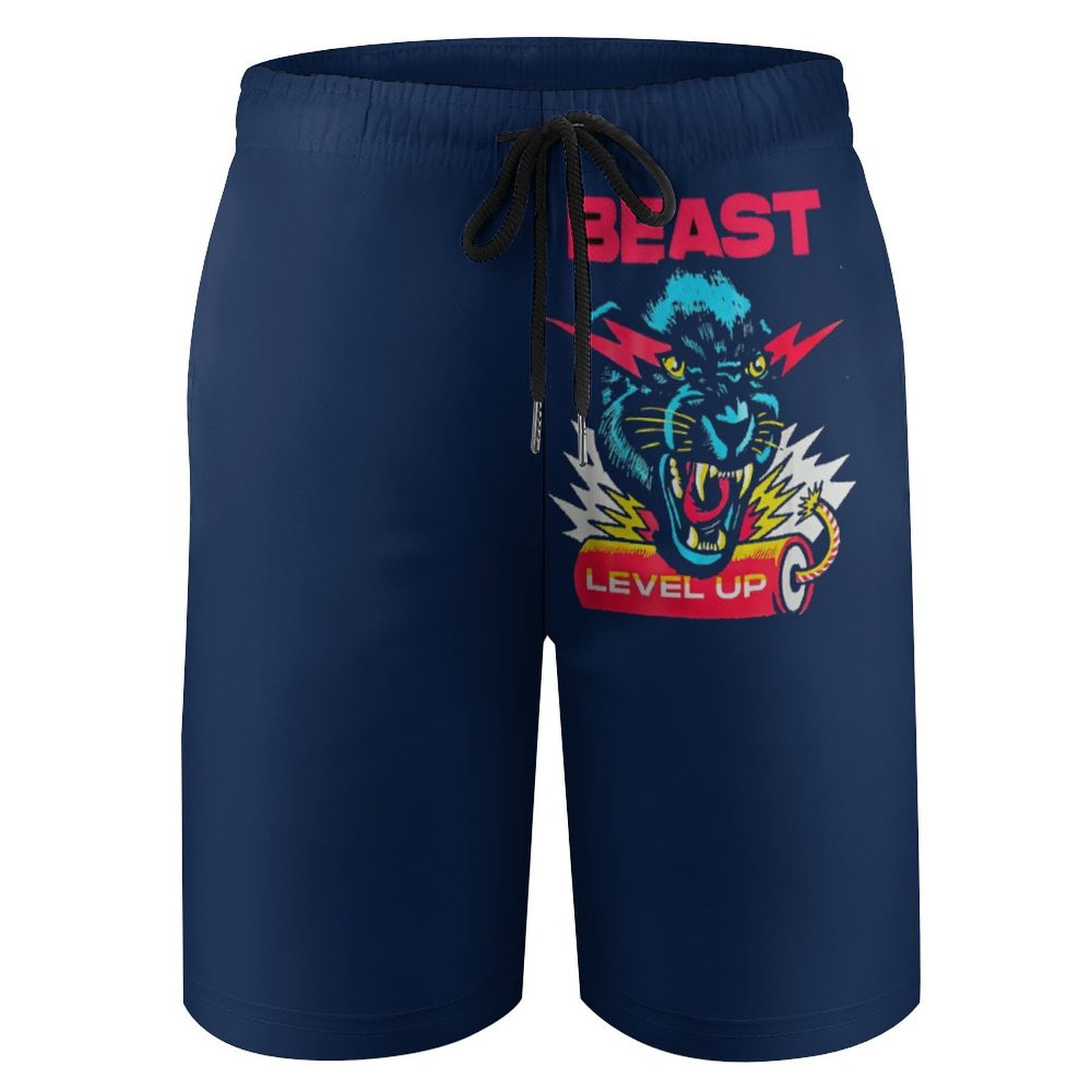 Mens Swim Trunks,Mr Beast Level Up Logo Boys Swim Trunks Compression Liner Swim Shorts Quick Dry ...