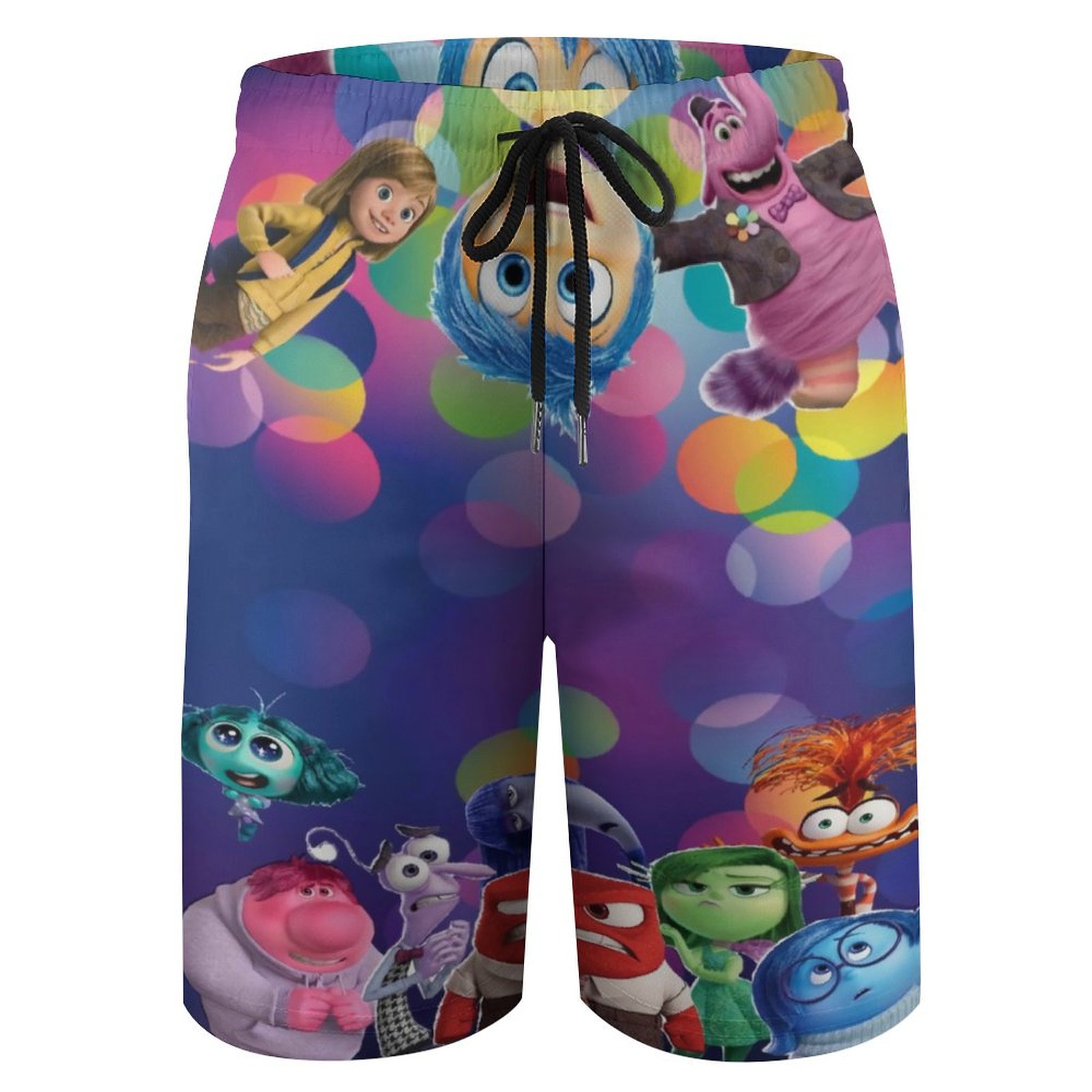 Mens Swim Trunks,Pixar Inside Out Feel All Your Emotions Boys Swim ...
