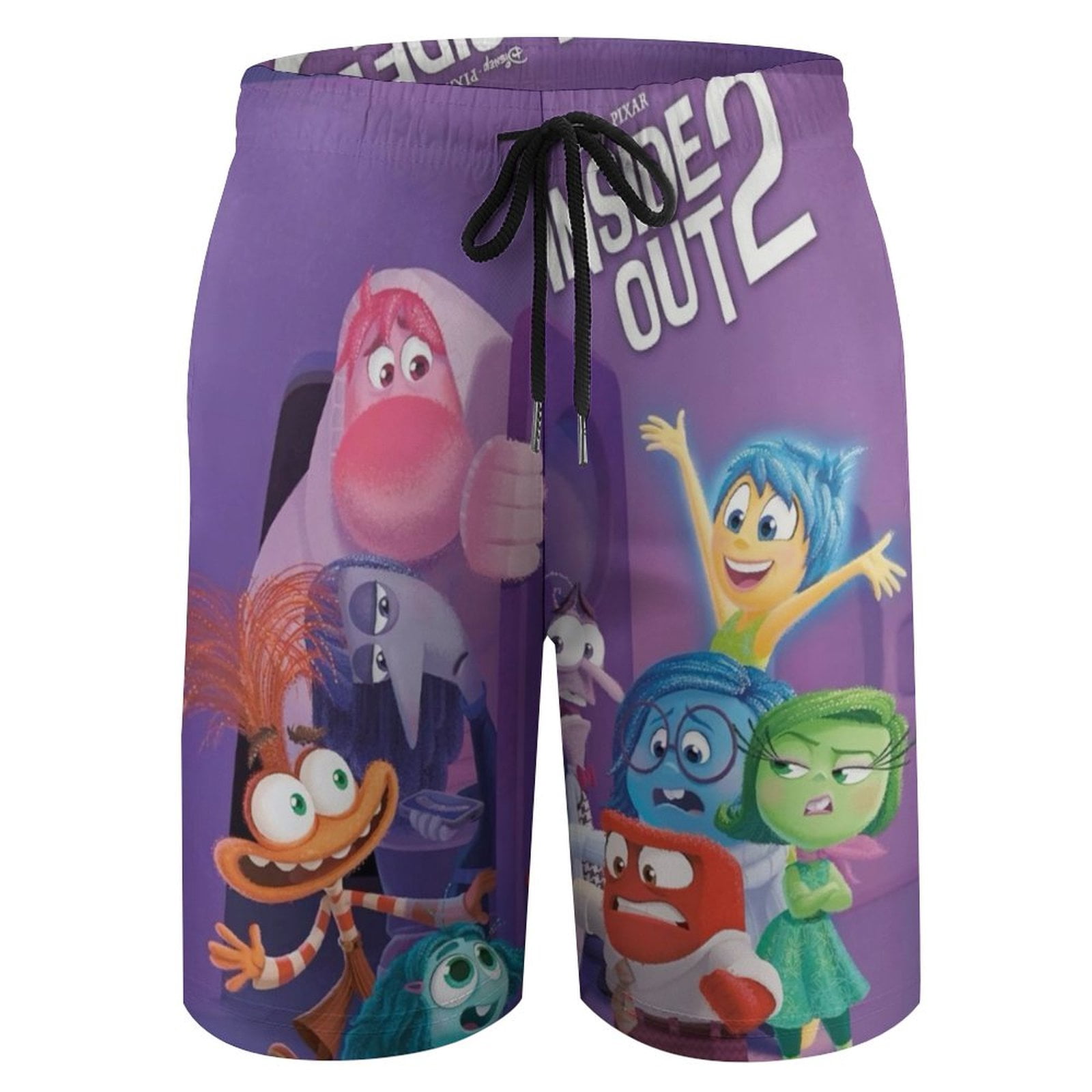 Mens Swim Trunks,Pixar Inside Out Boys Swim Trunks with Boxer Brief ...