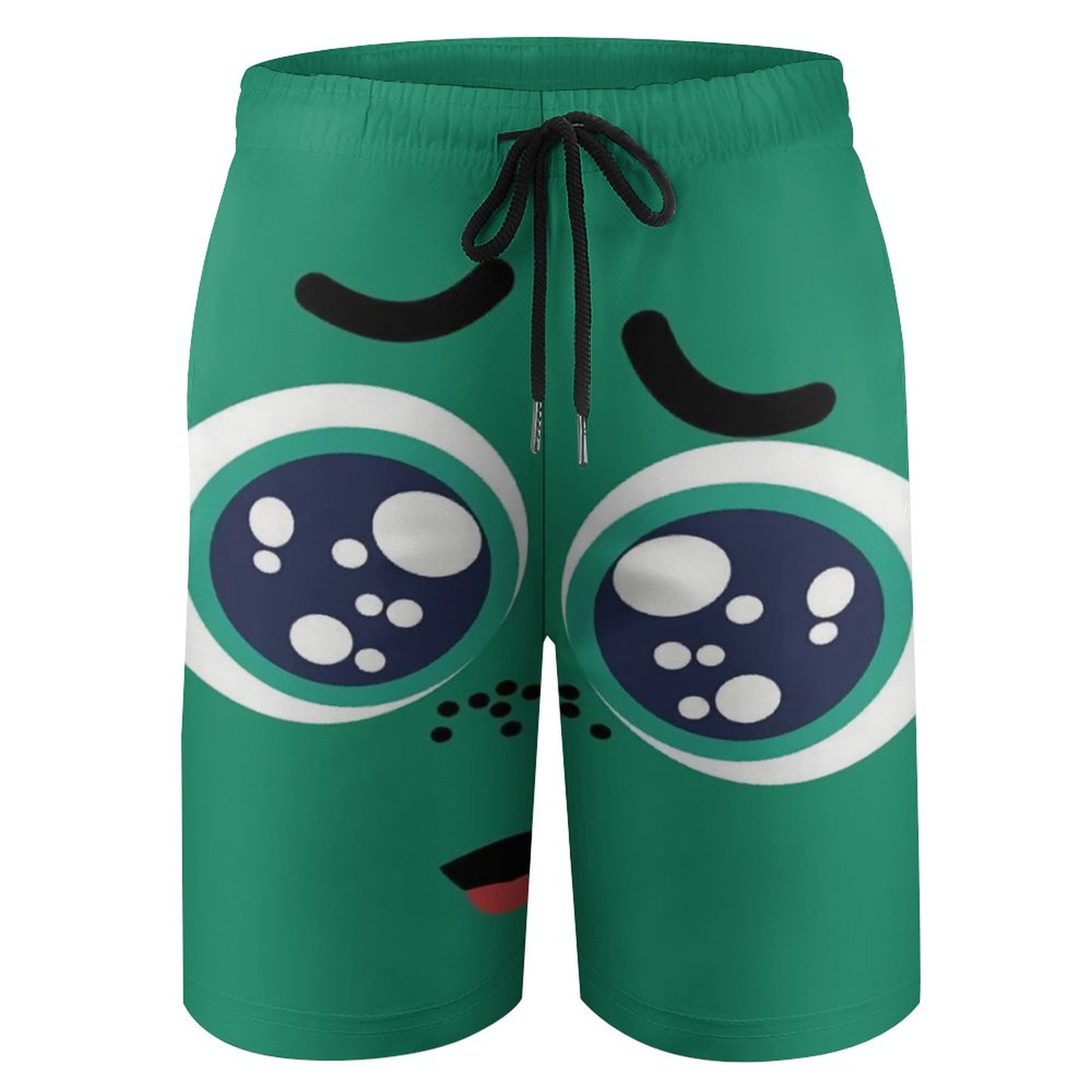 Mens Swim Trunks,Pixar Inside Out Envy Face Boys Swim Trunks ...