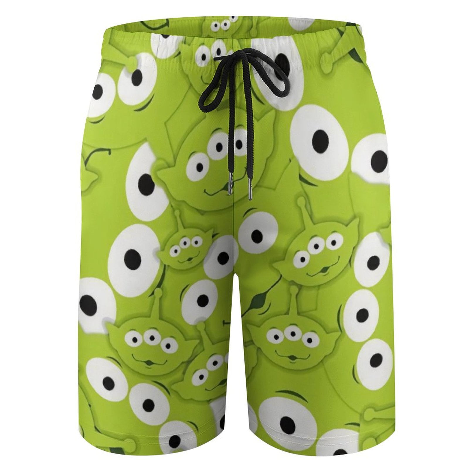 Mens Swim Trunks,Pixar Toy Story Cartoon Alien Boys Swim Trunks ...