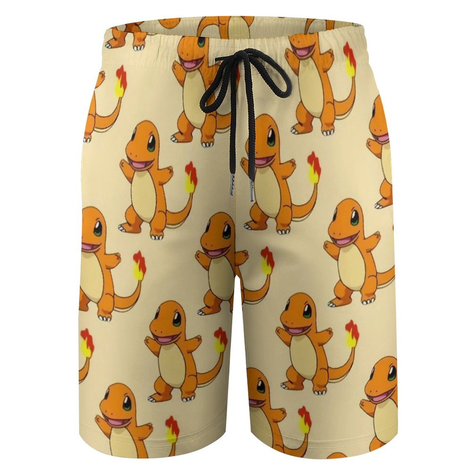 Mens Swim Trunks,Pokémon Charmander Boys Swim Trunks with Compression ...