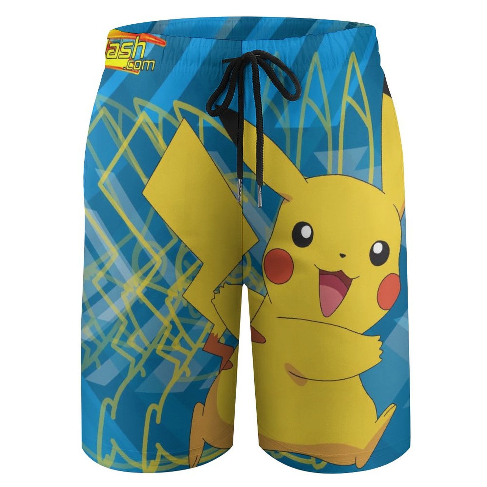 Mens Swim Trunks,Pokémon Pikachu Boys Swim Trunks with Compression ...