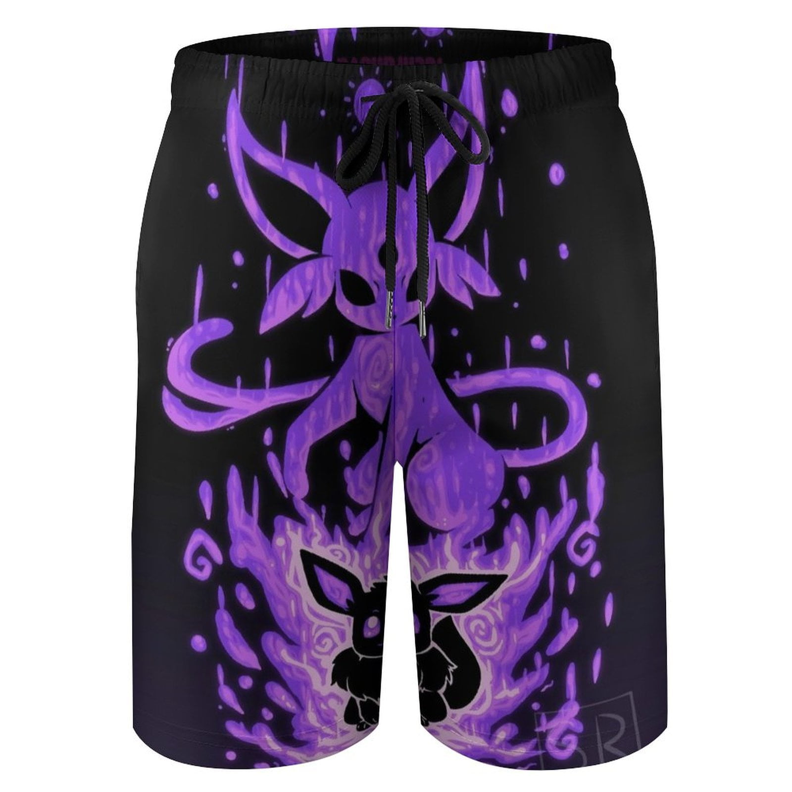 Mens Swim Trunks,Pokémon Pikachu Espeon Boys Swim Trunks Compression ...